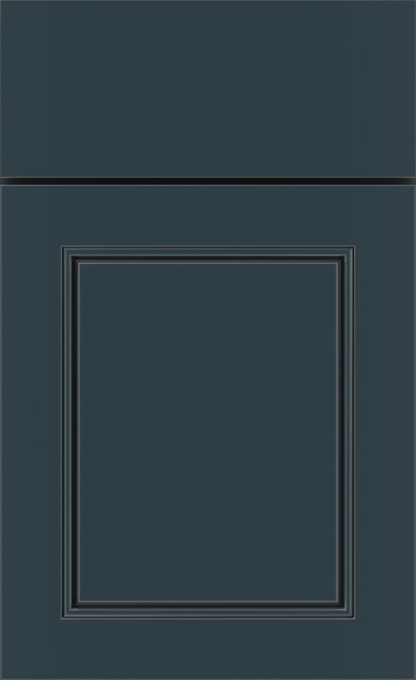 Maritime Blue Cabinet Paint on Maple - Diamond Cabinetry